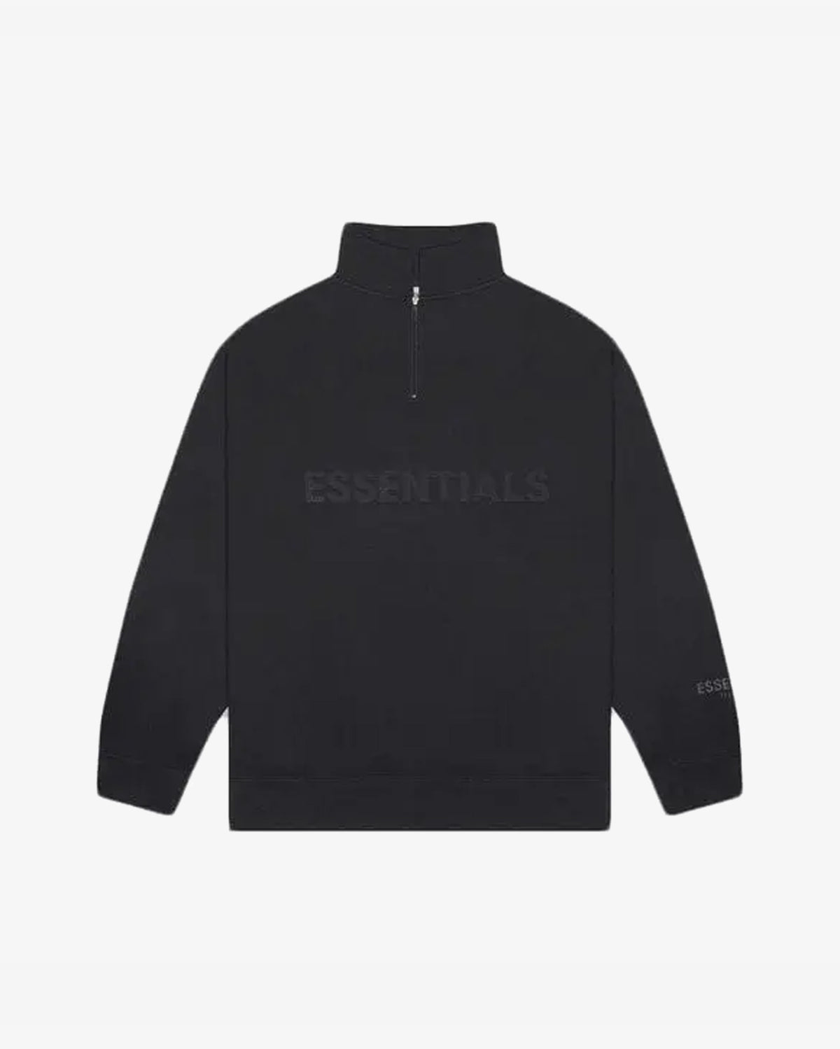 Fear of God Essentials Half Zip Pullover Sweater Dark Slate/Stretch – Prior