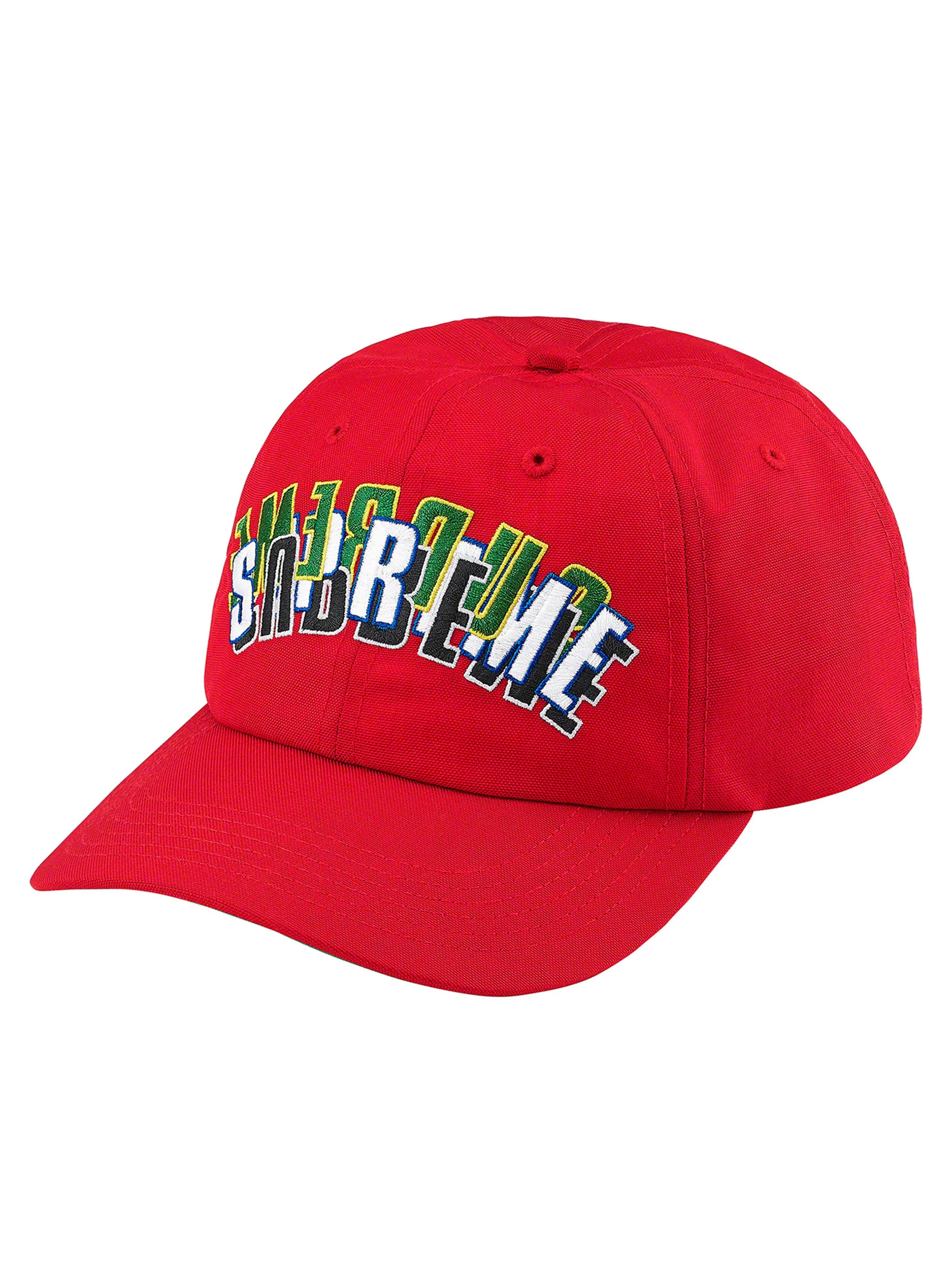Supreme Stacked Cordura 6-Panel Cap Red [SS21] | Streetwear | – Prior