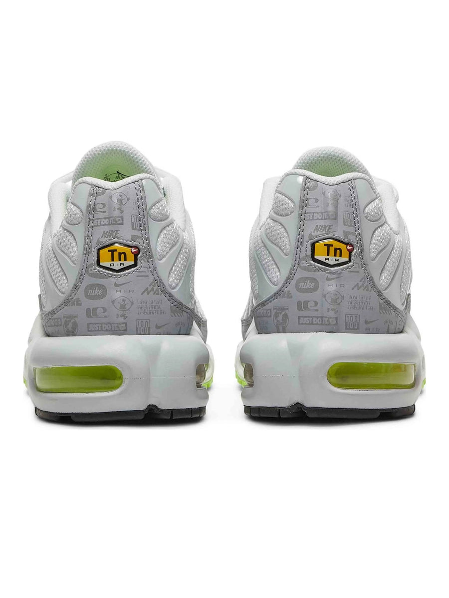 Nike Air Max Plus Tn Platinum Grey Reflective Logos - Prior