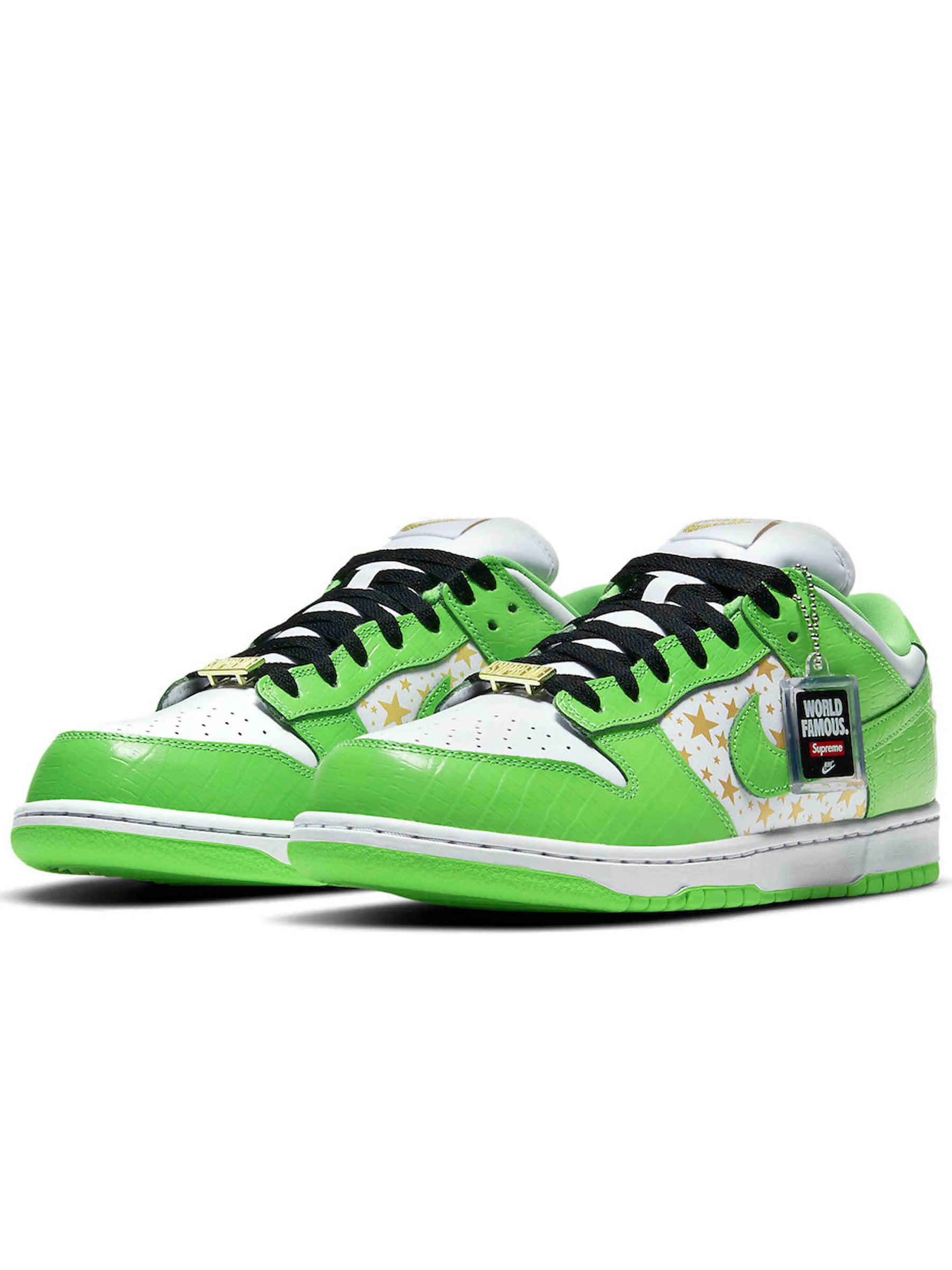 Nike SB Dunk Low Supreme Stars Mean Green (2021) - Prior | Auckland,